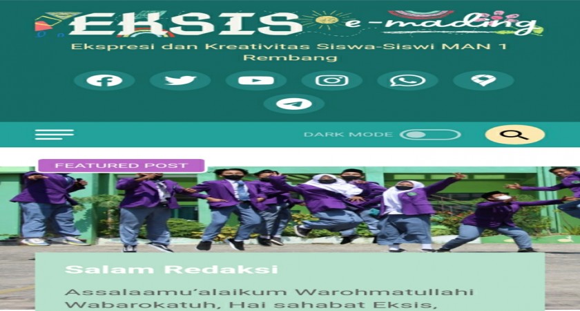 OSIM MAN 1 REMBANG LUNCURKAN E-MADING | MA Negeri 1 Rembang